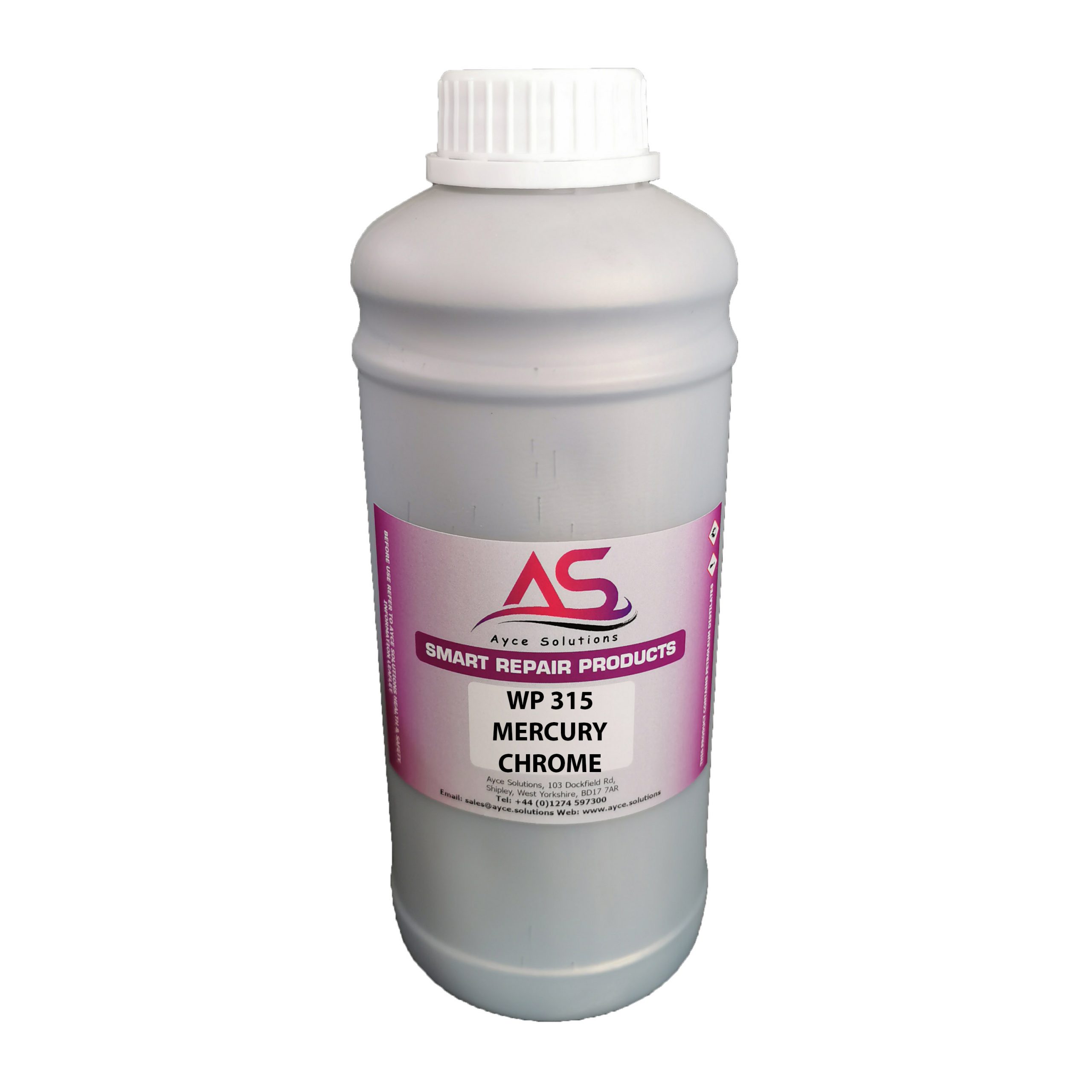 Alloy Wheel Water Based Paint WP315 – MERCURY CHROME (1 Litre) - Ayce ...