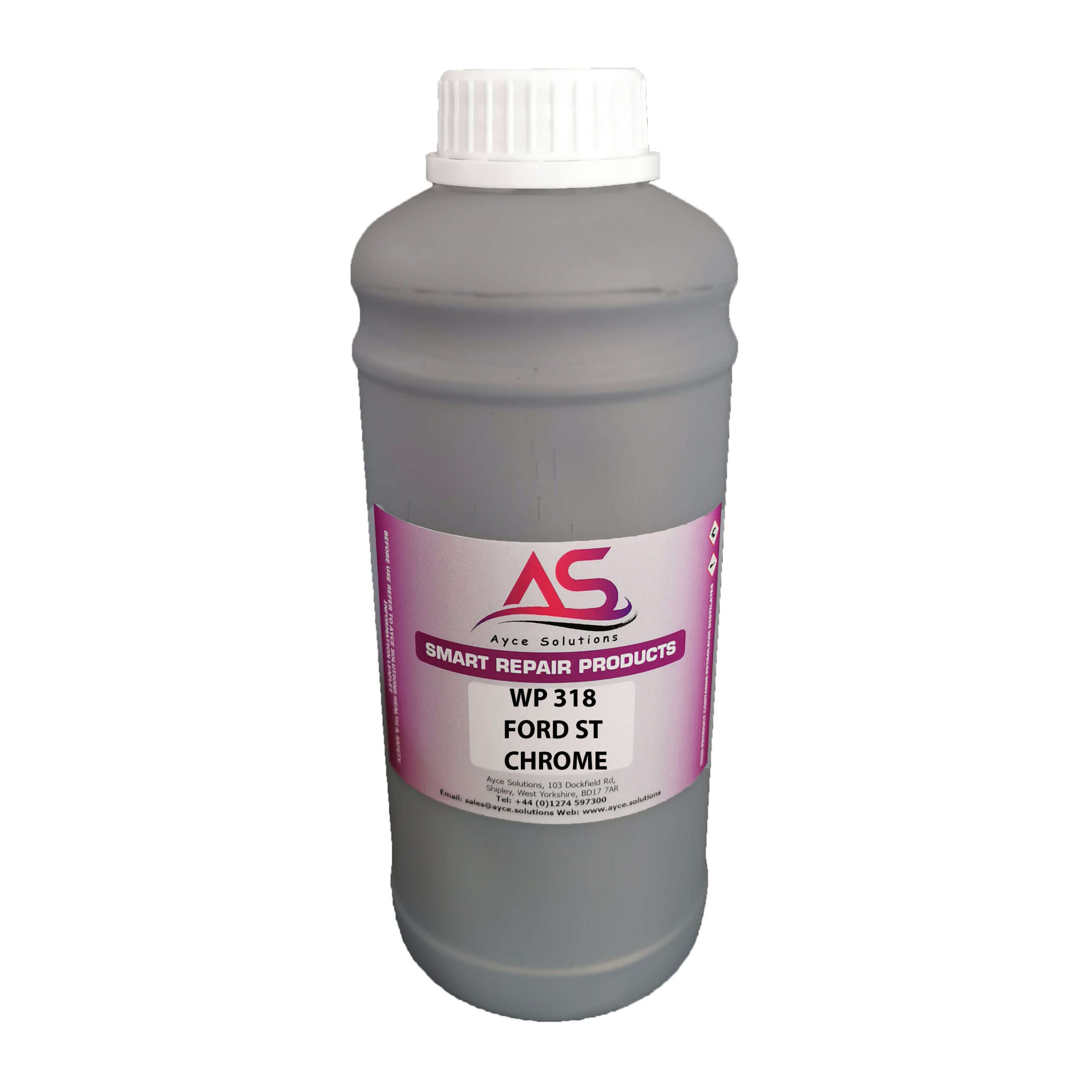 Alloy Wheel Water Based Paint WP318 – FORD ST CHROME (1 Litre) - Ayce ...